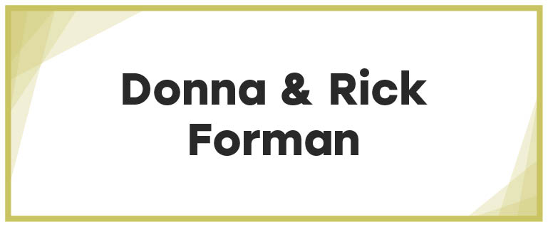 Donna & Rick Forman | Center for Family Services